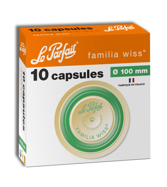 Capsules Familia Wiss Ø 100 - Le Parfait ® - Jardiland