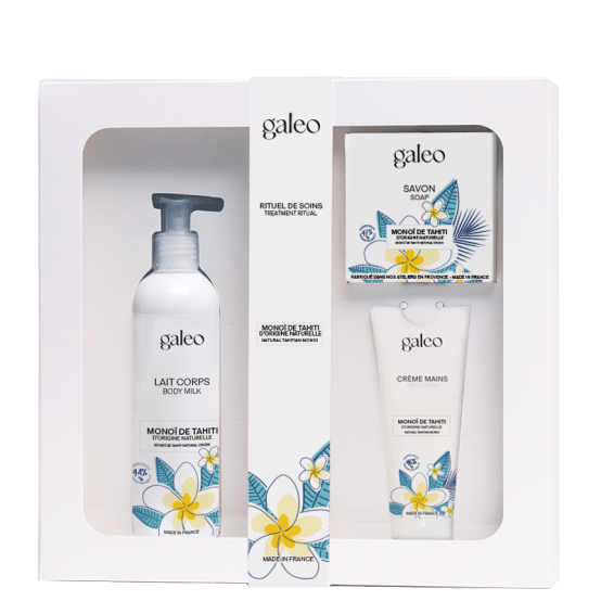 Coffret Trio Soin du corps - Monoï de tahiti - Jardiland